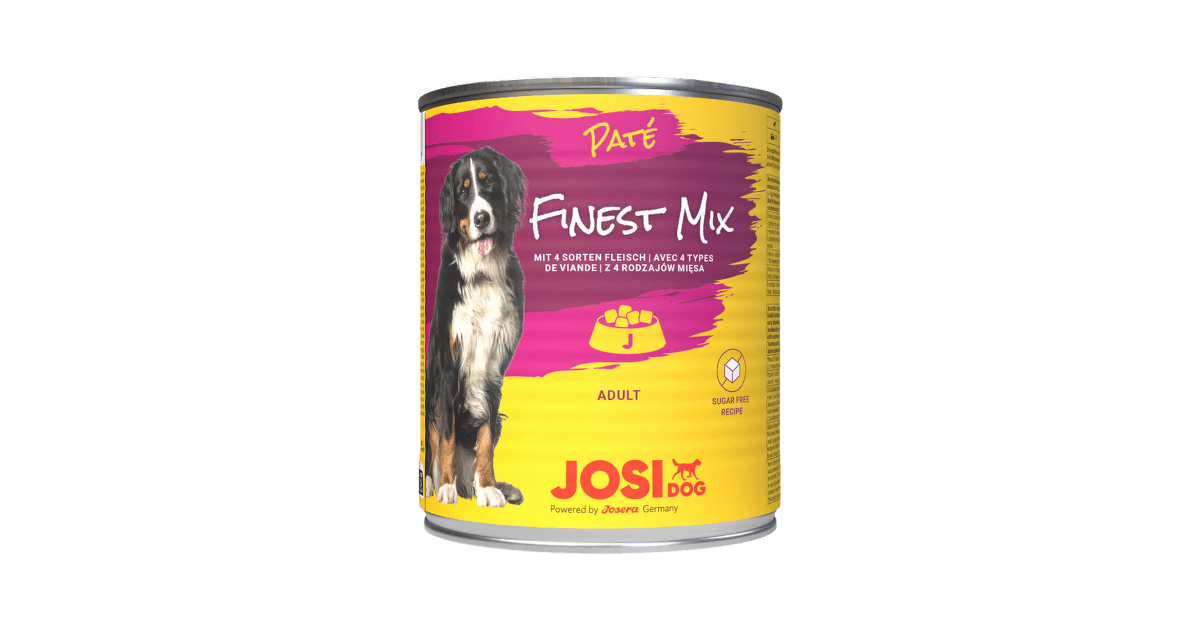 Konservi suņiem JosiDog Pate Finest Mix, 800 g | Dino Zoo