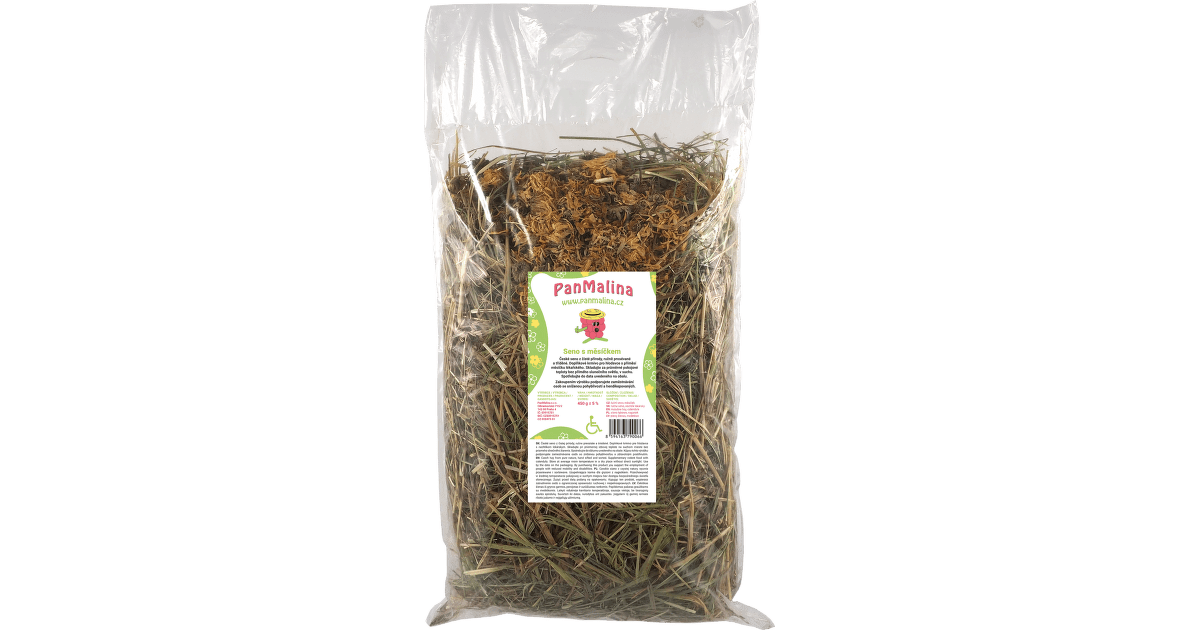 Seno Seno Pan Malina s měsíčkem lékařským 450g | Super zoo