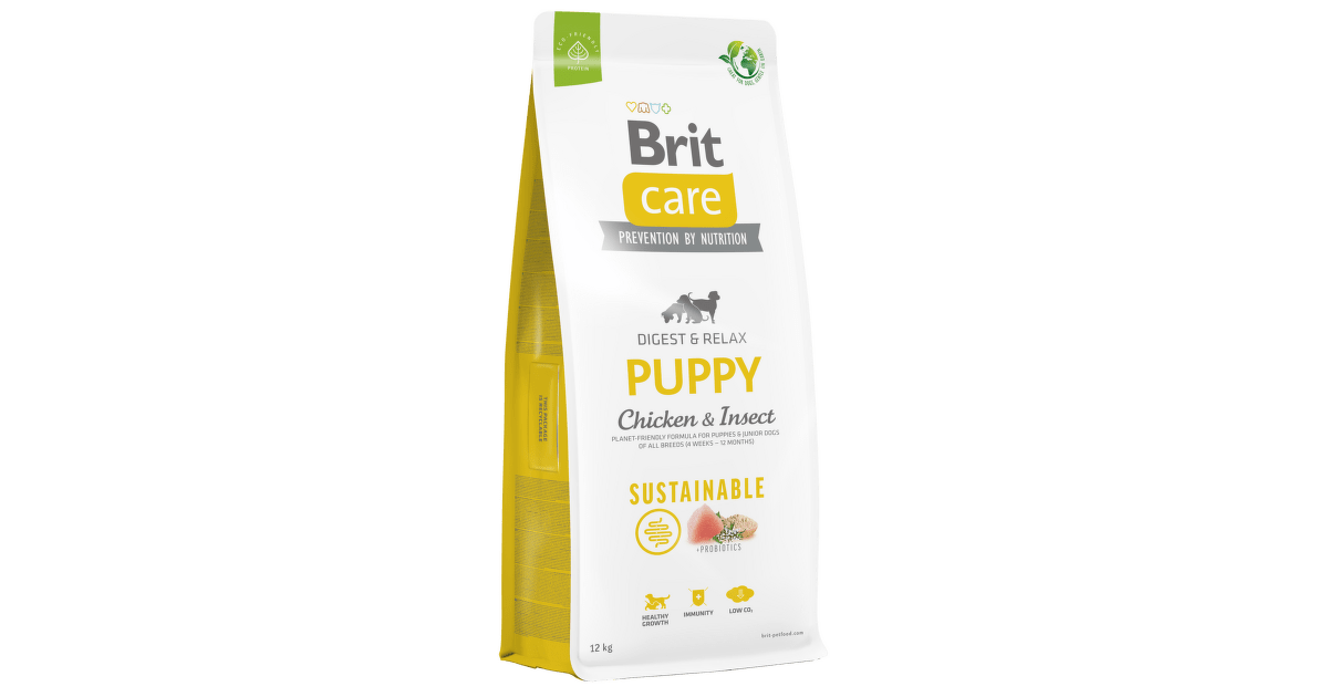Granule pre psov Brit Care granuly Dog Sustainable Puppy 12kg | Super zoo