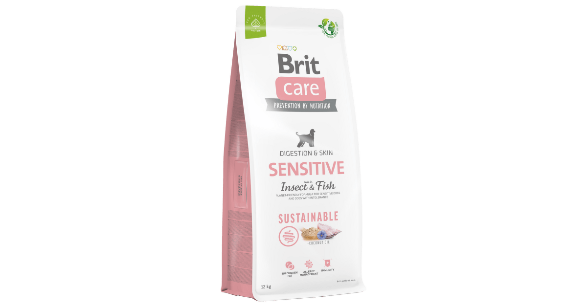Granule pre psov Brit Care granuly Dog Sustainable Sensitive 12kg ...