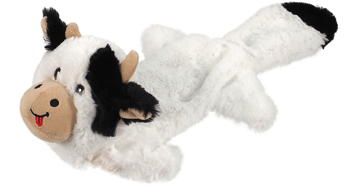 Hračky pre psov Dog Fantasy hračka Recycled krava pískacia s vreckom na ...