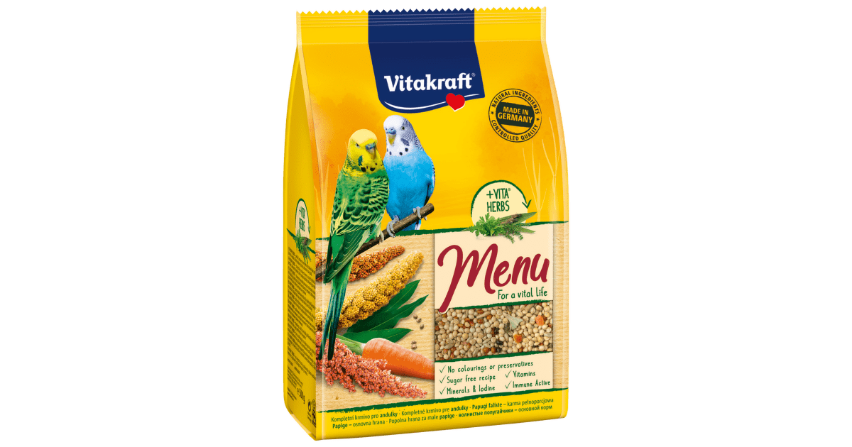 Krmivo pre vtáky Menu andulka 500g | Super zoo