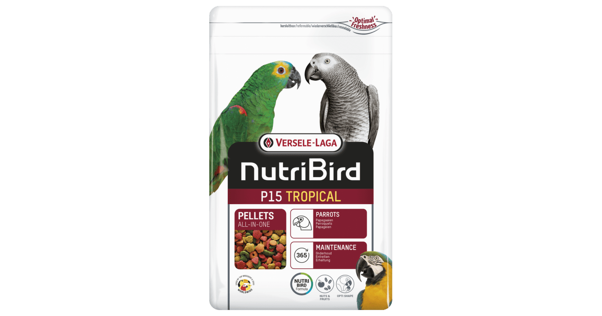 Krmivo pre vtáky NutriBrid p15-Tropical 1kg | Super zoo