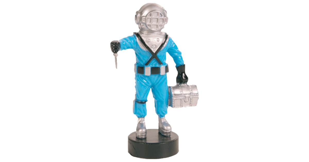 Dekorácia do akvária Potapac 10cm | Super zoo