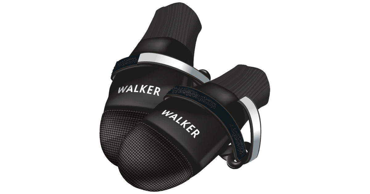 Oblečky Trixie ochrana na labky pre psov Walker nylon 2ks XXL čierne ...